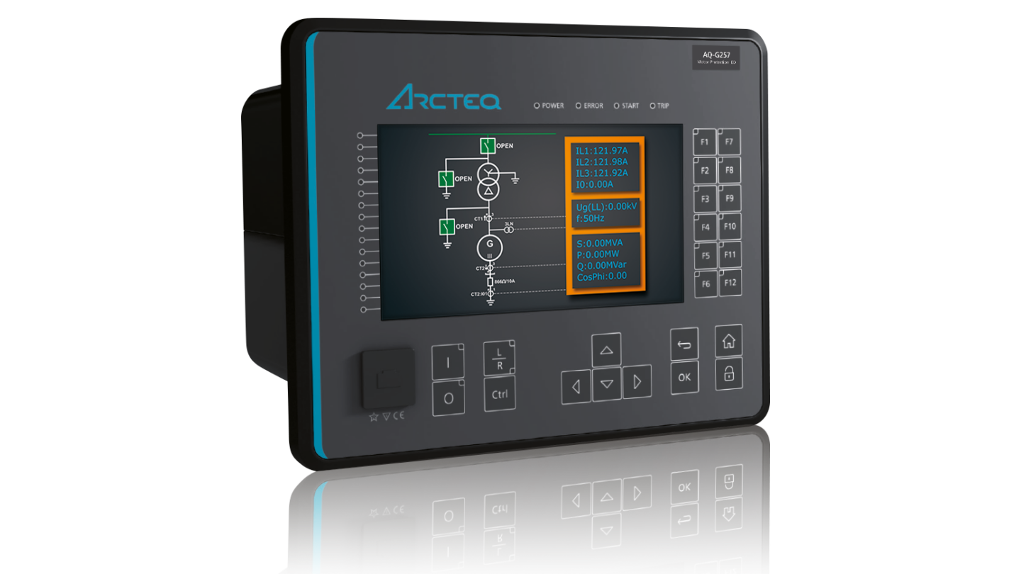 Generator protection and control - Arcteq