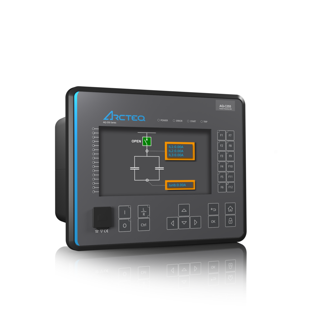 AQ-C255 Capacitor bank protection devices - Arcteq