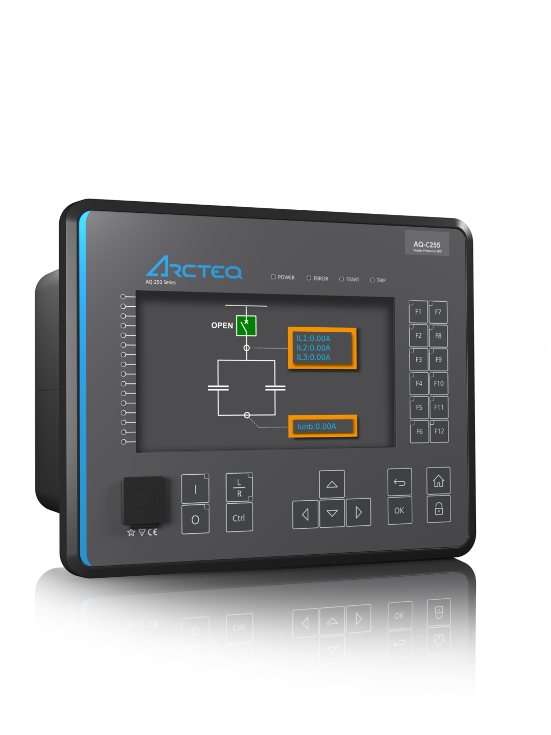 AQ-C255A Capacitor bank protection device - Arcteq