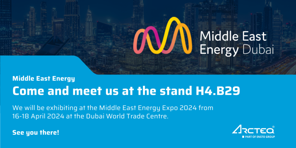 Join us at MEE 2024 in Dubai! - Arcteq