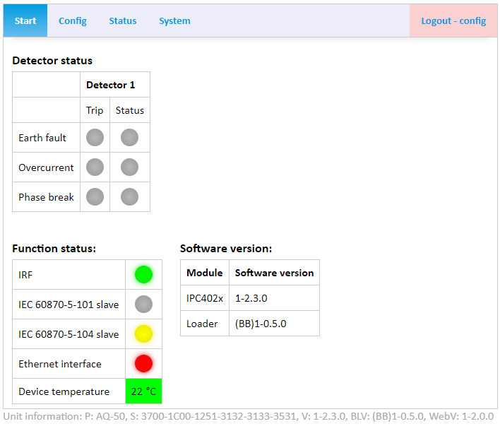 AQ-50 software tools - Arcteq